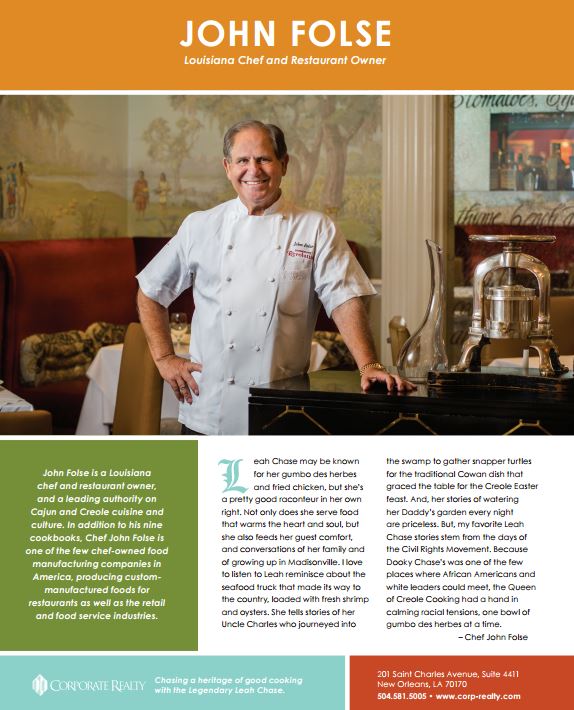 Chasing Leah: An Interview with John Folse - Corporate Realty